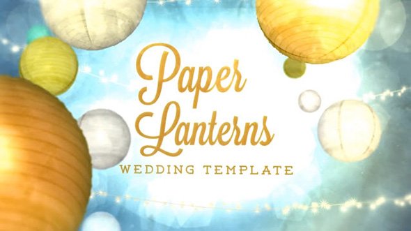 Paper Lanterns - After Effects Template (FluxVfx) | SoftArchive