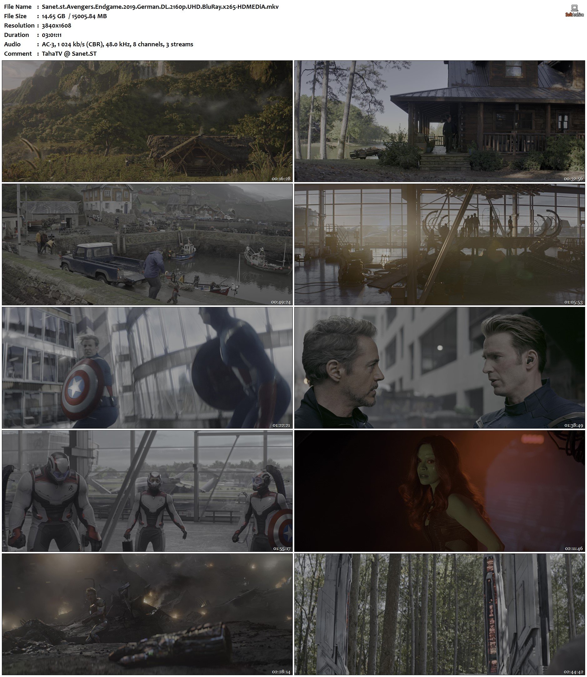 Avengers Endgame 2019 German HDR 2160p UHD BluRay x265-HDMEDiA ...