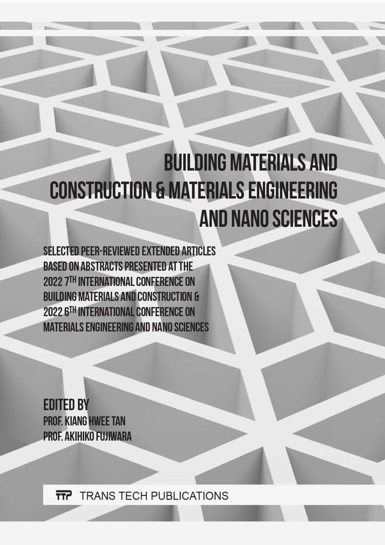 Building Materials and Construction & Materials Engineering and Nano ...