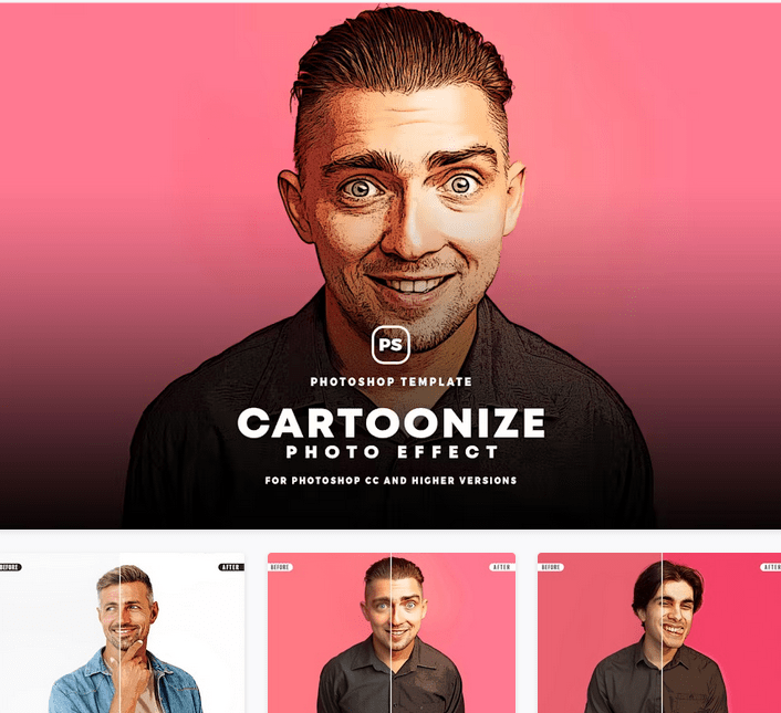 Cartoonize Photo Effect - ZW76M5R | SoftArchive