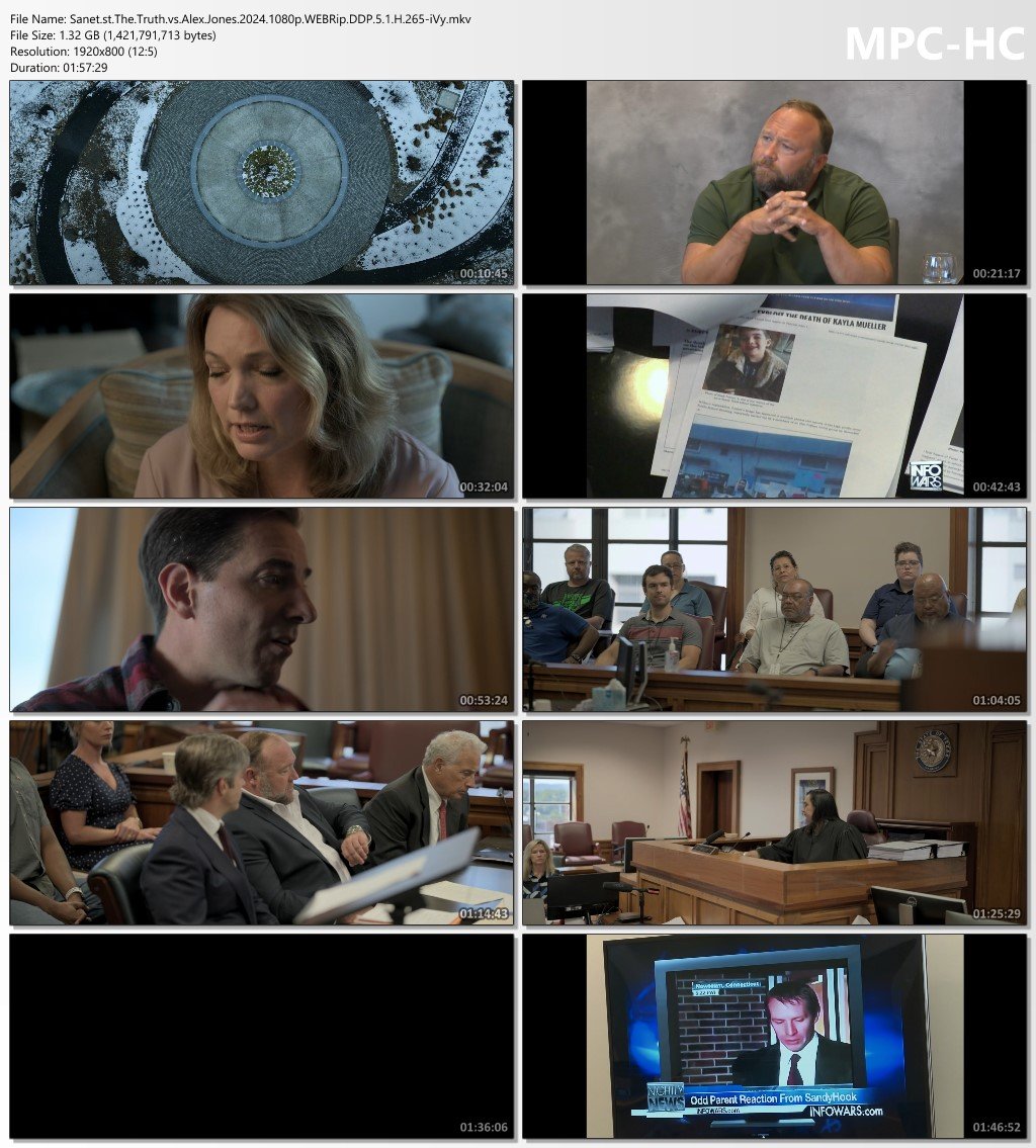 The Truth vs Alex Jones 2024 1080p WEBRip DDP 5.1 H265-iVy | SoftArchive