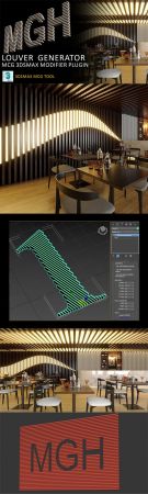 Louver Generator - MCG 3dsmax Modifier Plugin | SoftArchive