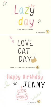 CF - Lazy Day Font 96166805 | SoftArchive