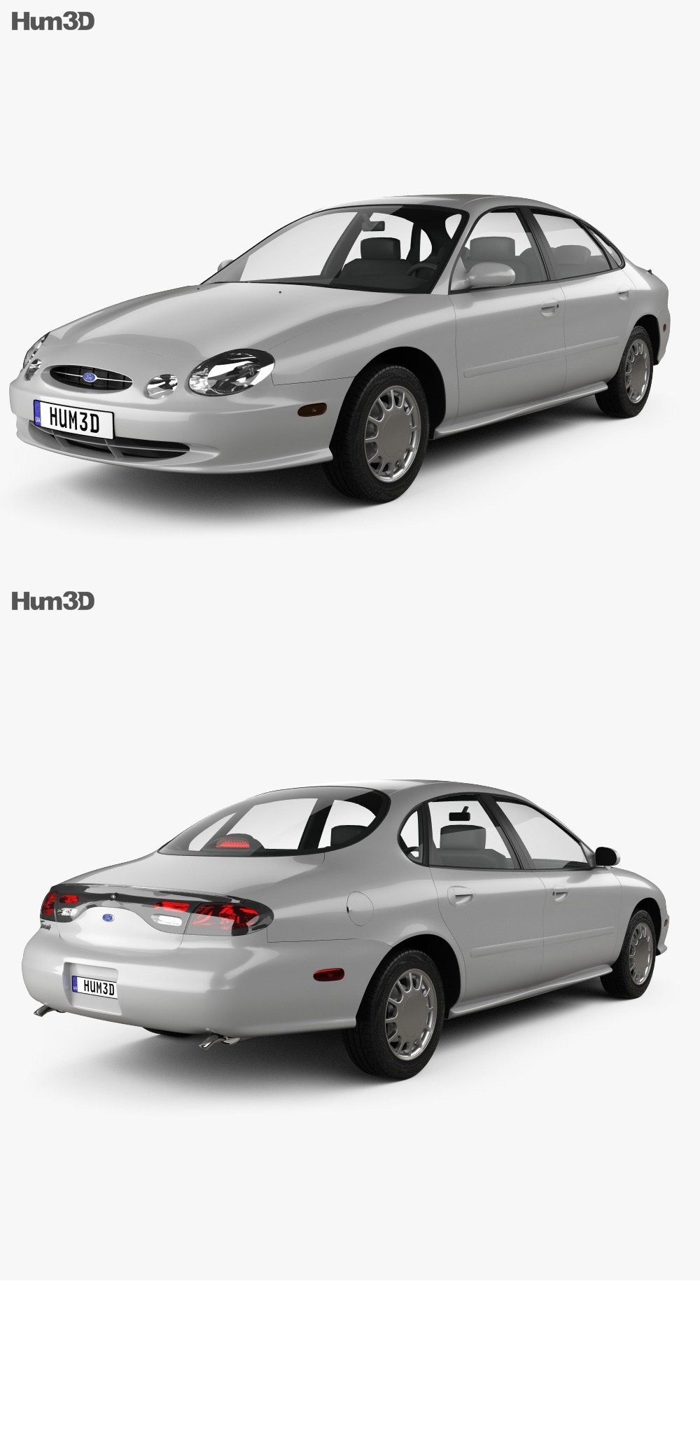 Ford Taurus 1996 - 3D model | SoftArchive