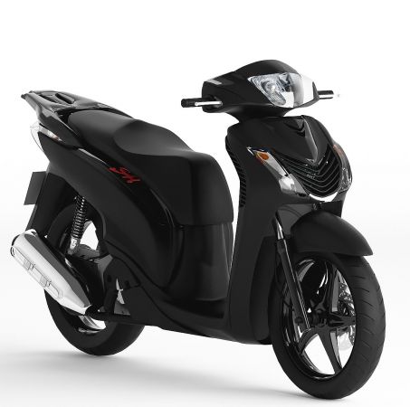 Motorcycle SH 150i BLACK - 3D Model | SoftArchive