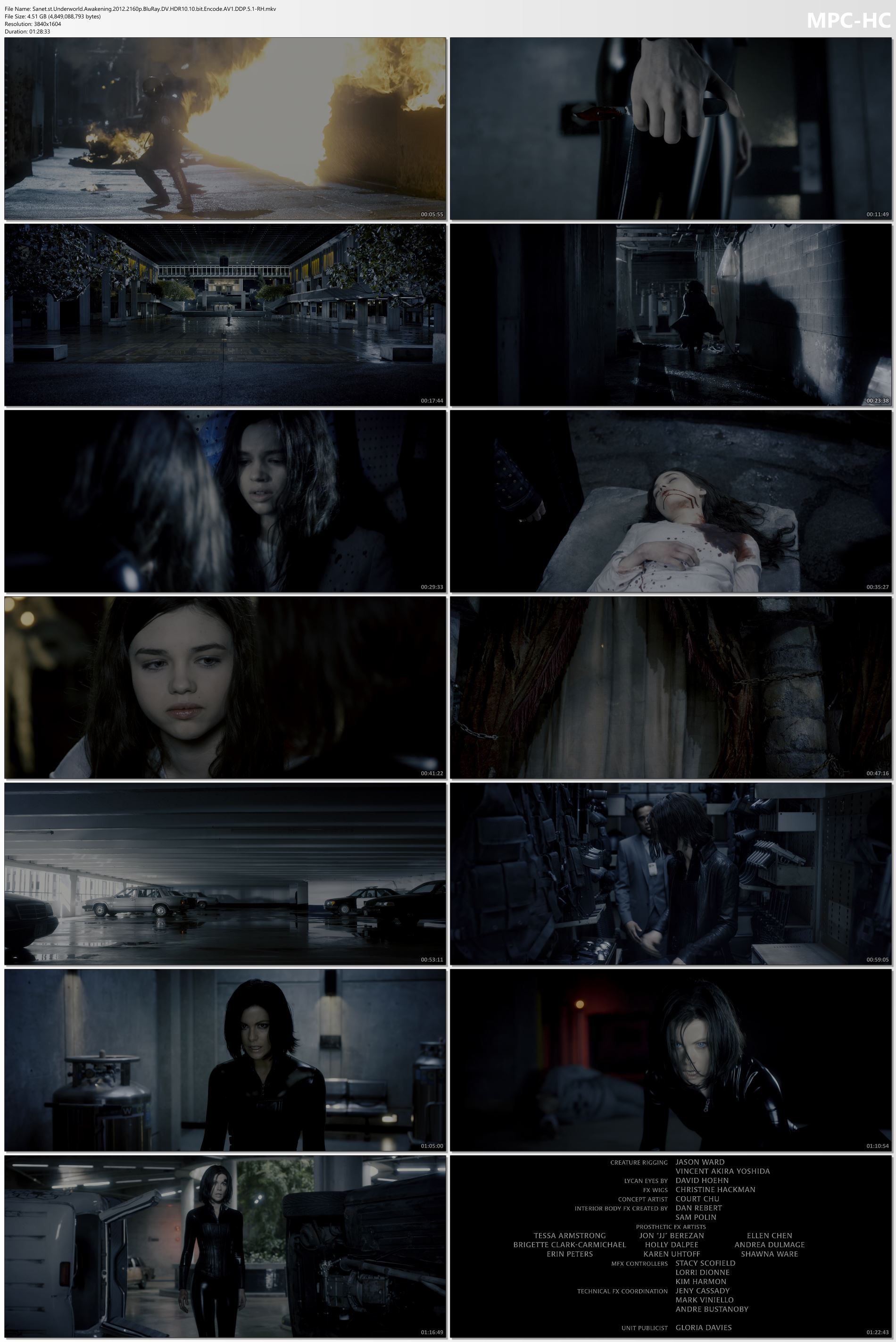 Underworld Awakening 2012 2160p BluRay DV HDR10 10 bit Encode AV1 DDP 5 ...