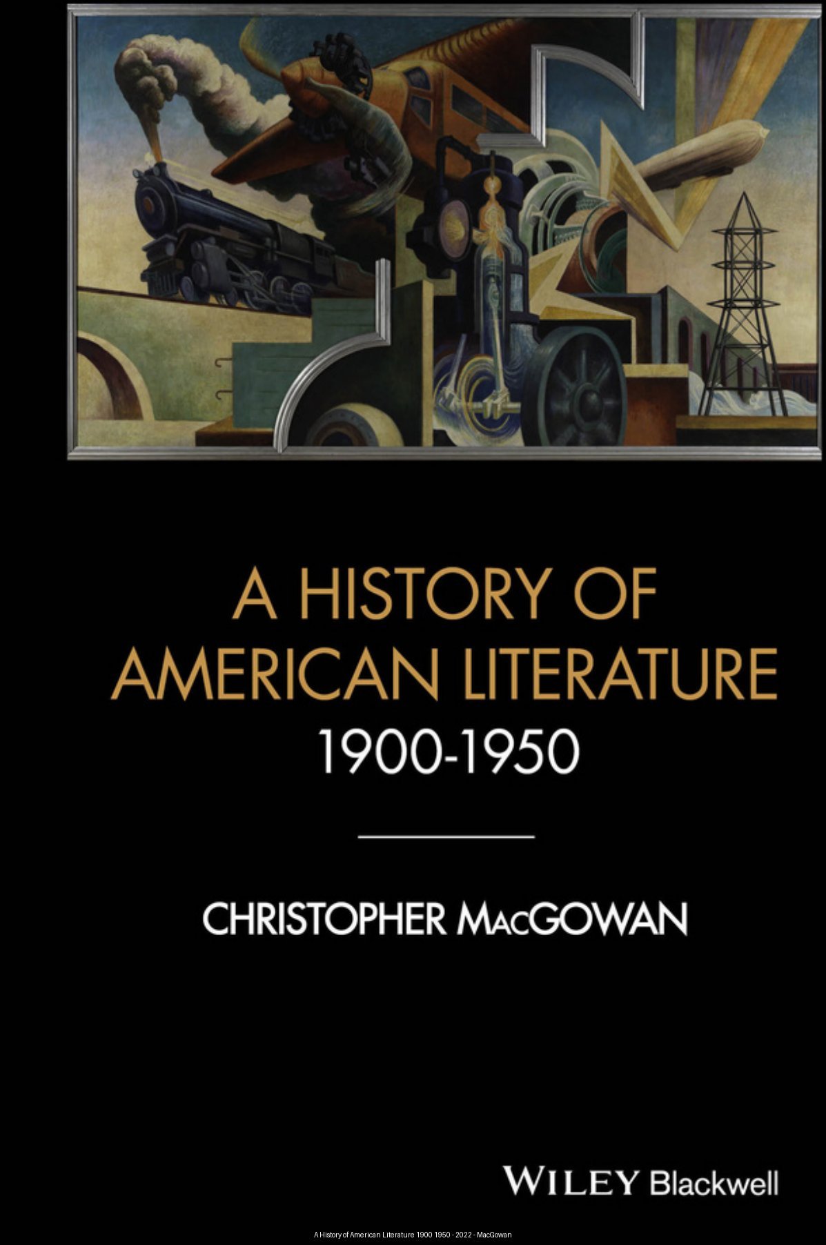 A History of American Literature 1900 - 1950 | SoftArchive