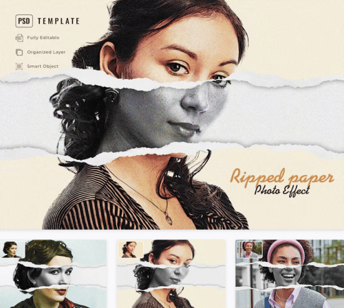 Ripped Paper Effect - CHULZKP | SoftArchive