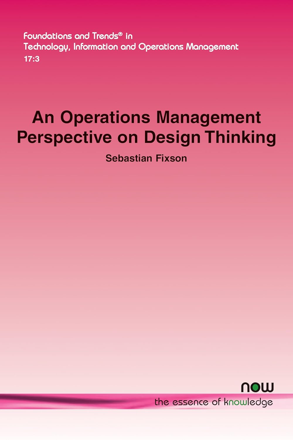 An Operations Management Perspective on Design Thinking | SoftArchive