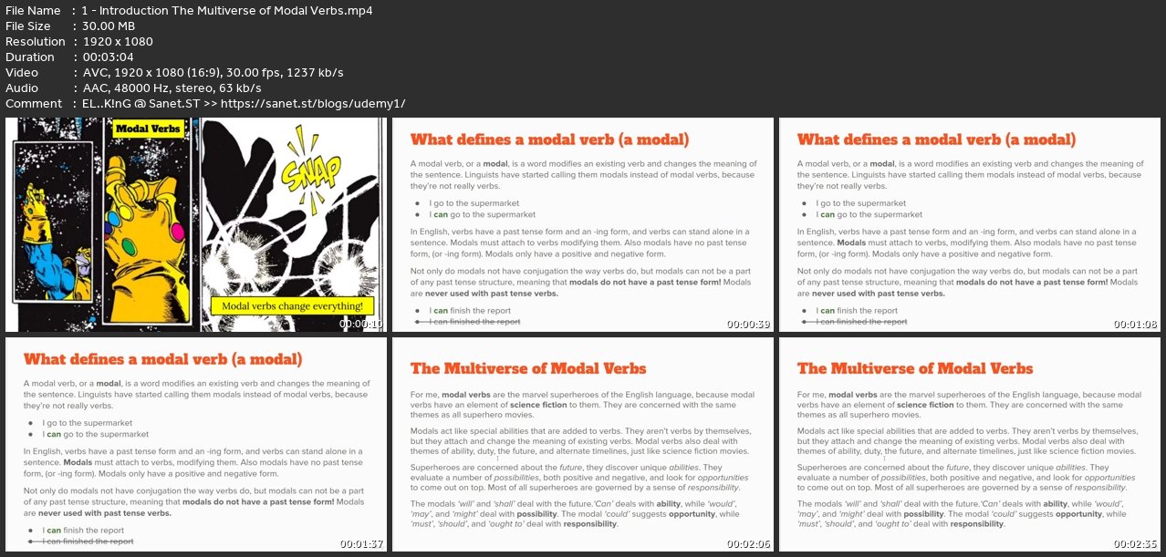 Modal Verbs: The Superheroes Of The English Language | SoftArchive