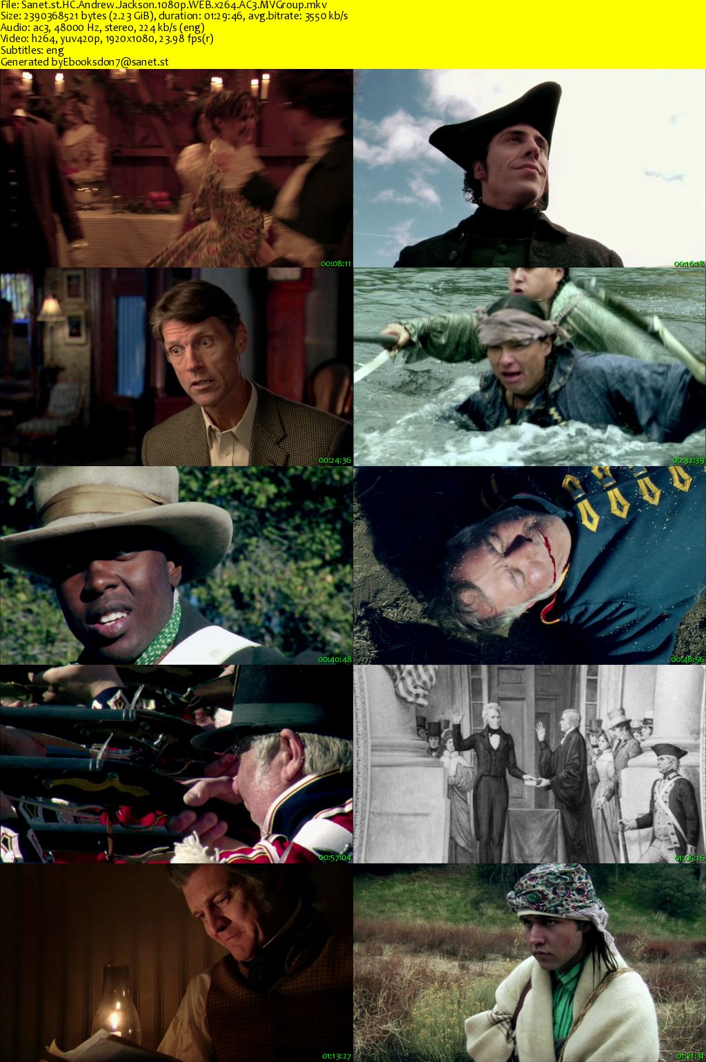 History Channel - Andrew Jackson (2007) 1080p WEB x264 AC3 MVGroup ...