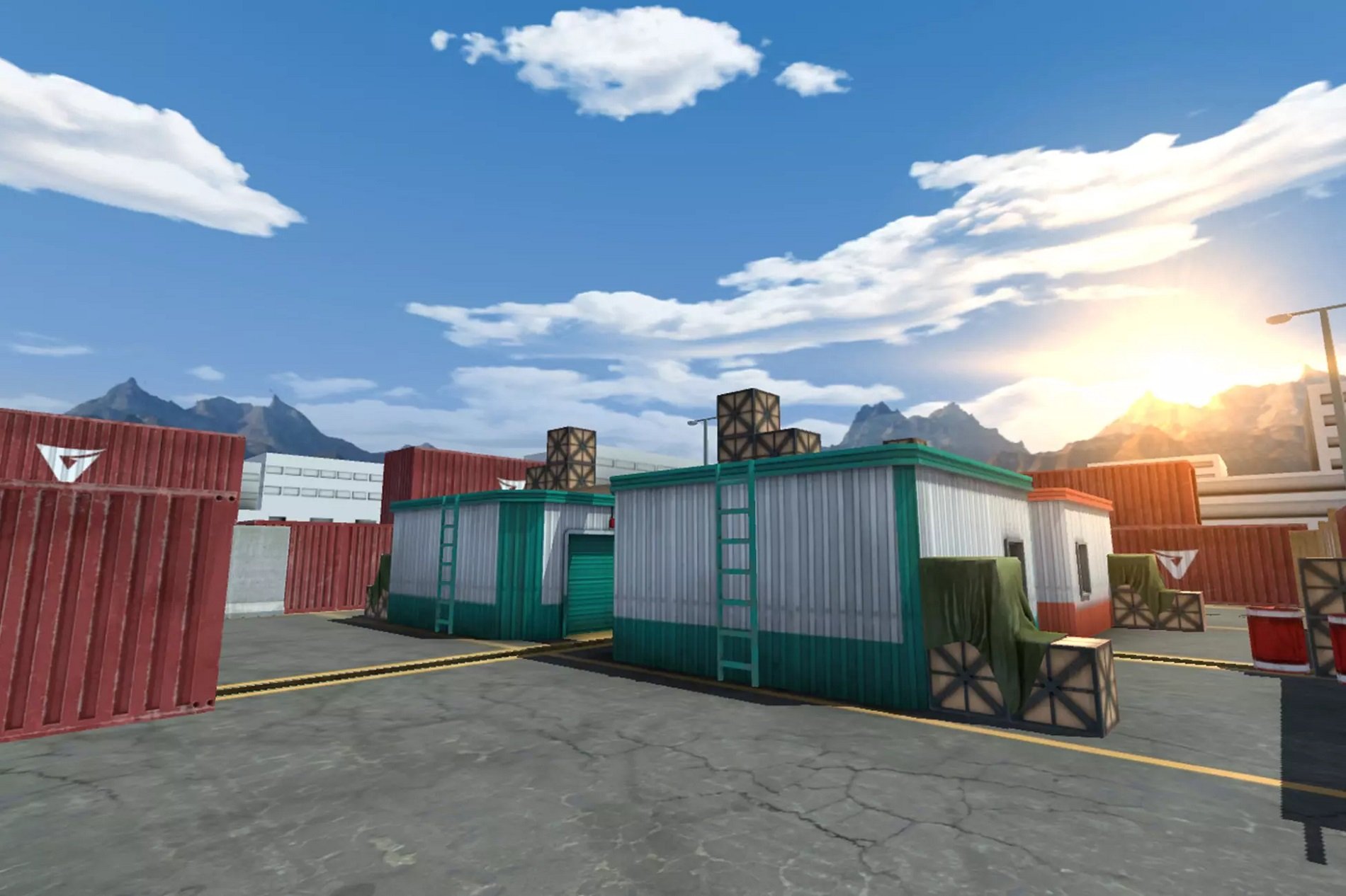 Unity Asset - Mobile FPS Game Environment & Assets, ice world map v1.0 ...