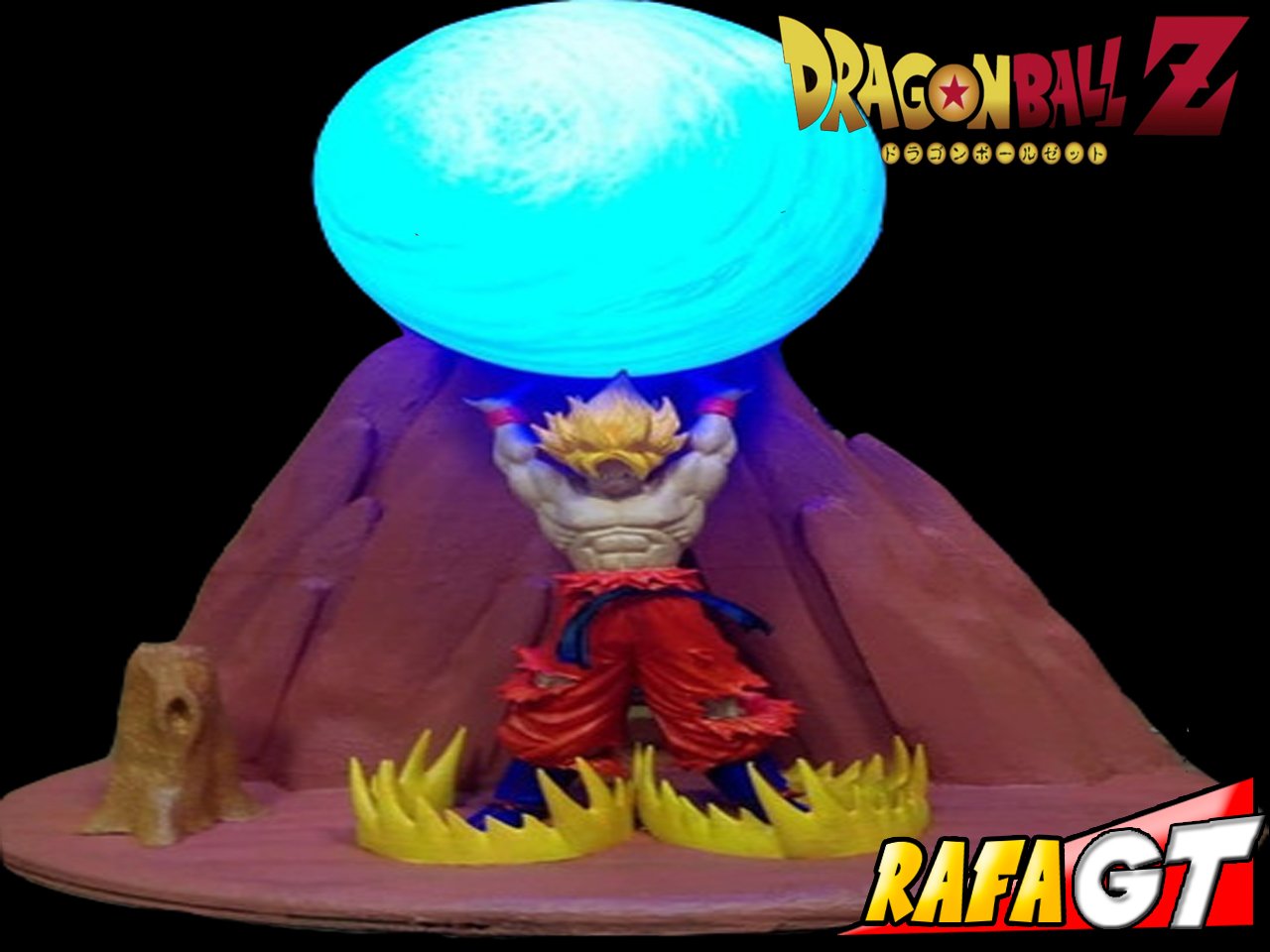 Goku Genkidama Lamp – 3D Model | SoftArchive