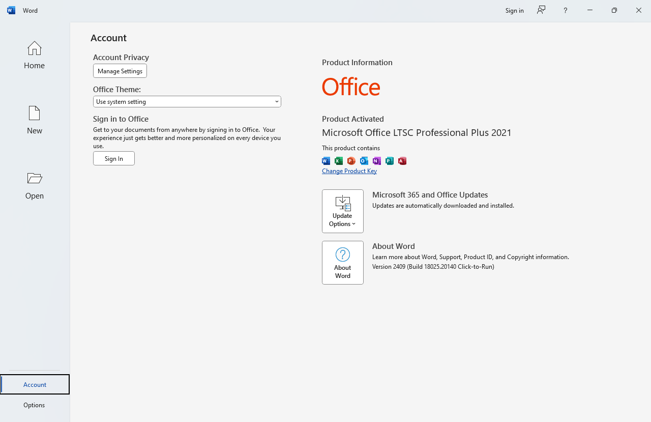 Microsoft Office Professional Plus 2021 VL v2409 Build 18025.20140 (x86 ...