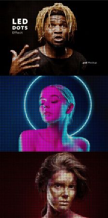 Led Dots Photo Effect | SoftArchive