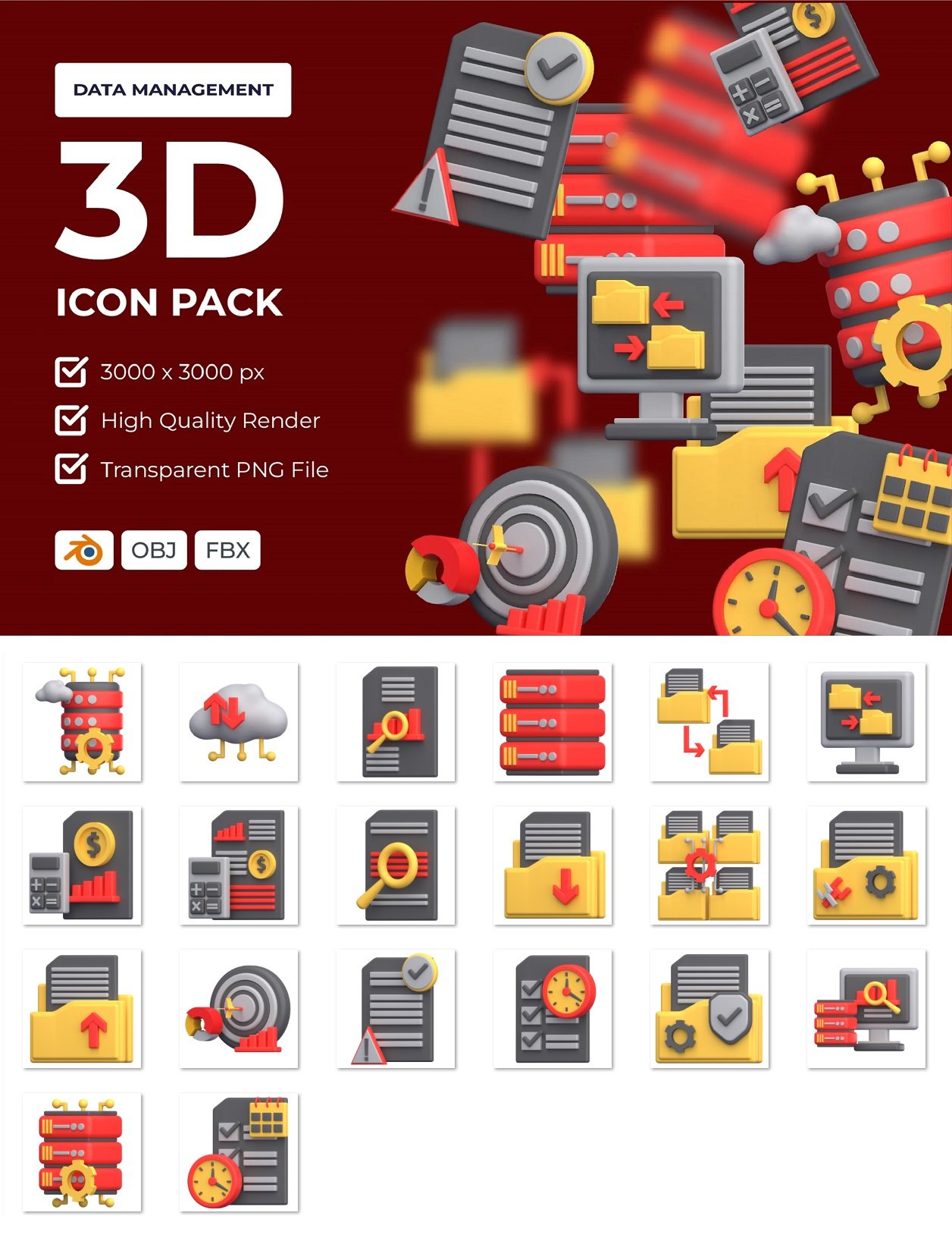 EE - Data Management 3D Icon Pack 3LYZ5GD - SoftArchive