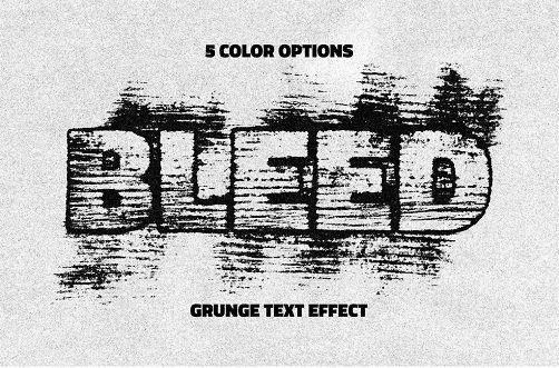 Smudged Print Text Effect - 288827855 | SoftArchive