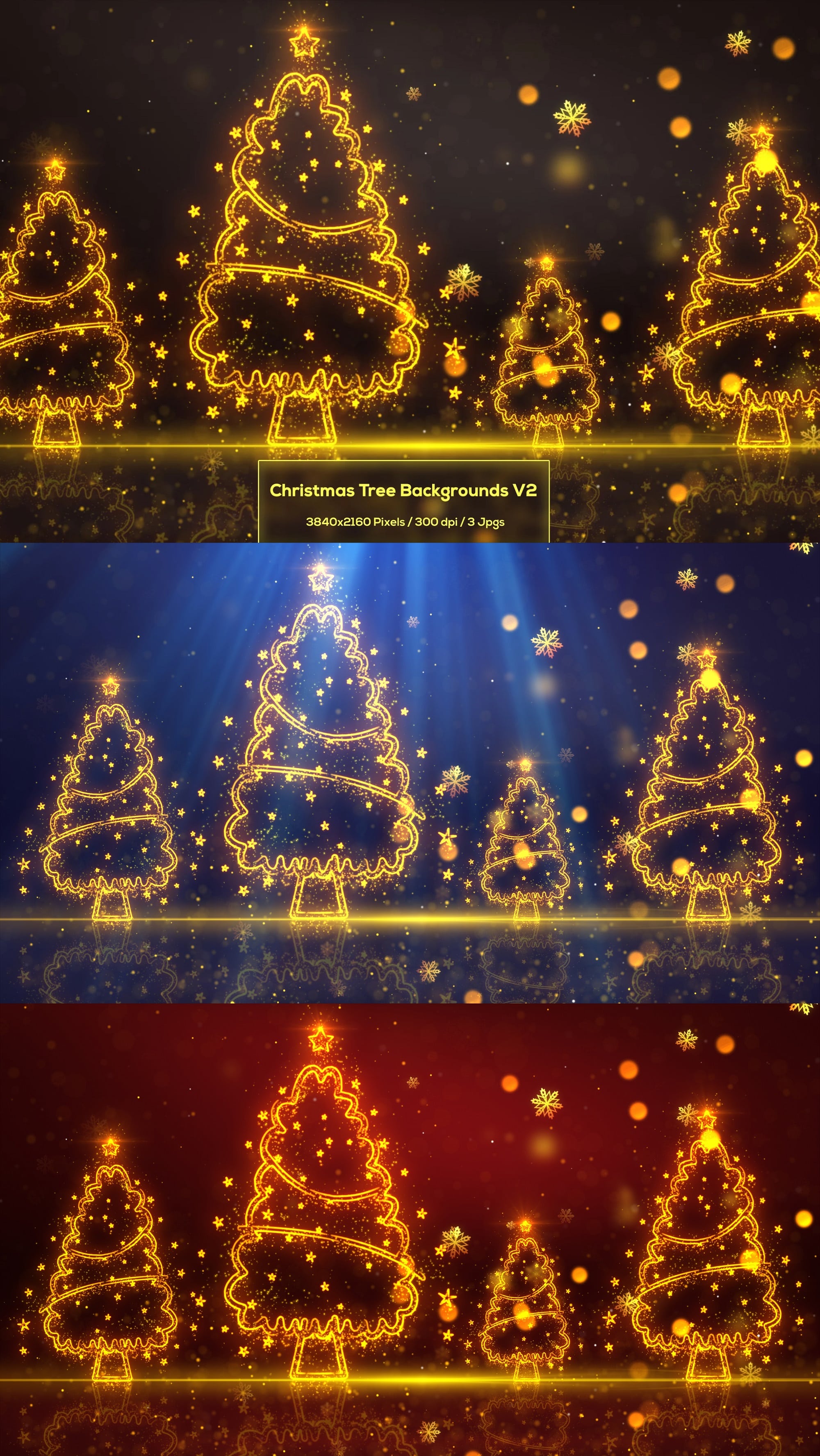 EE - Christmas Trees Backgrounds V2 B58RR27 | SoftArchive