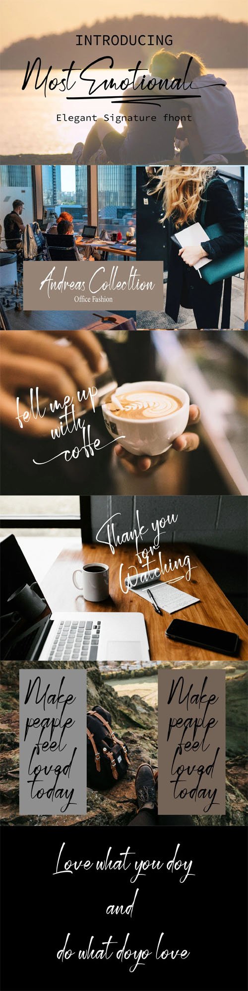 Most Emotional - Signature Calligraphy Font | SoftArchive