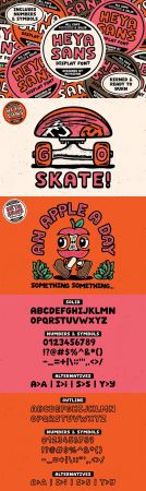 HEYA Sans - All Caps Display Font | SoftArchive
