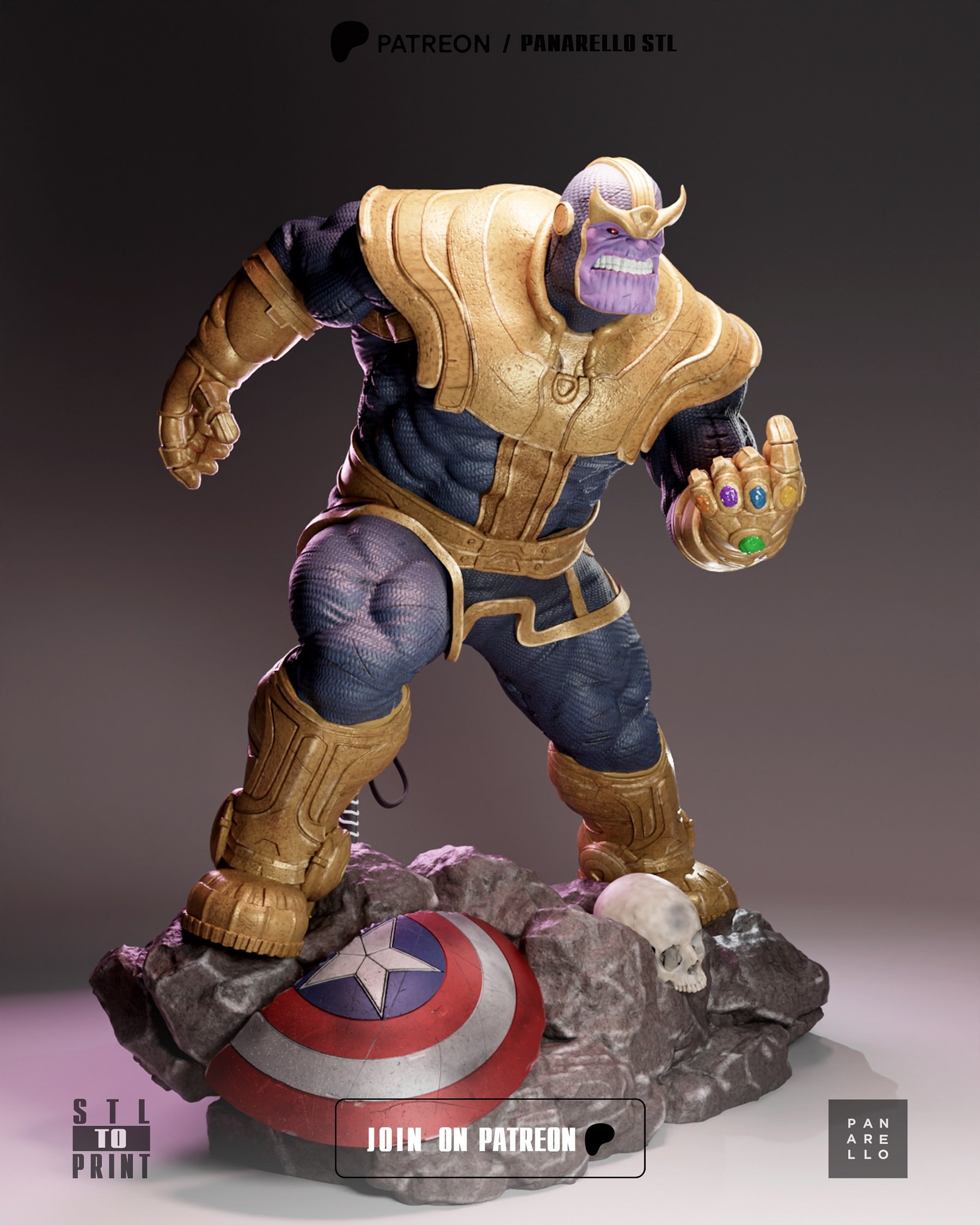 Panarello – Thanos – 3D Model - SoftArchive