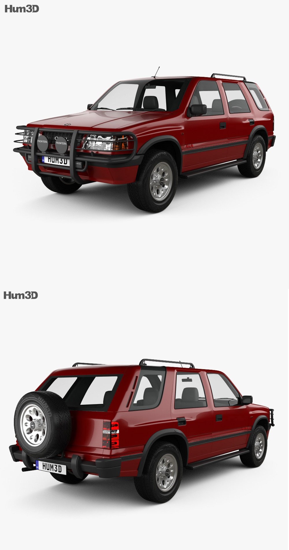Opel Frontera (A) 5-door 1992 - 3D Model | SoftArchive