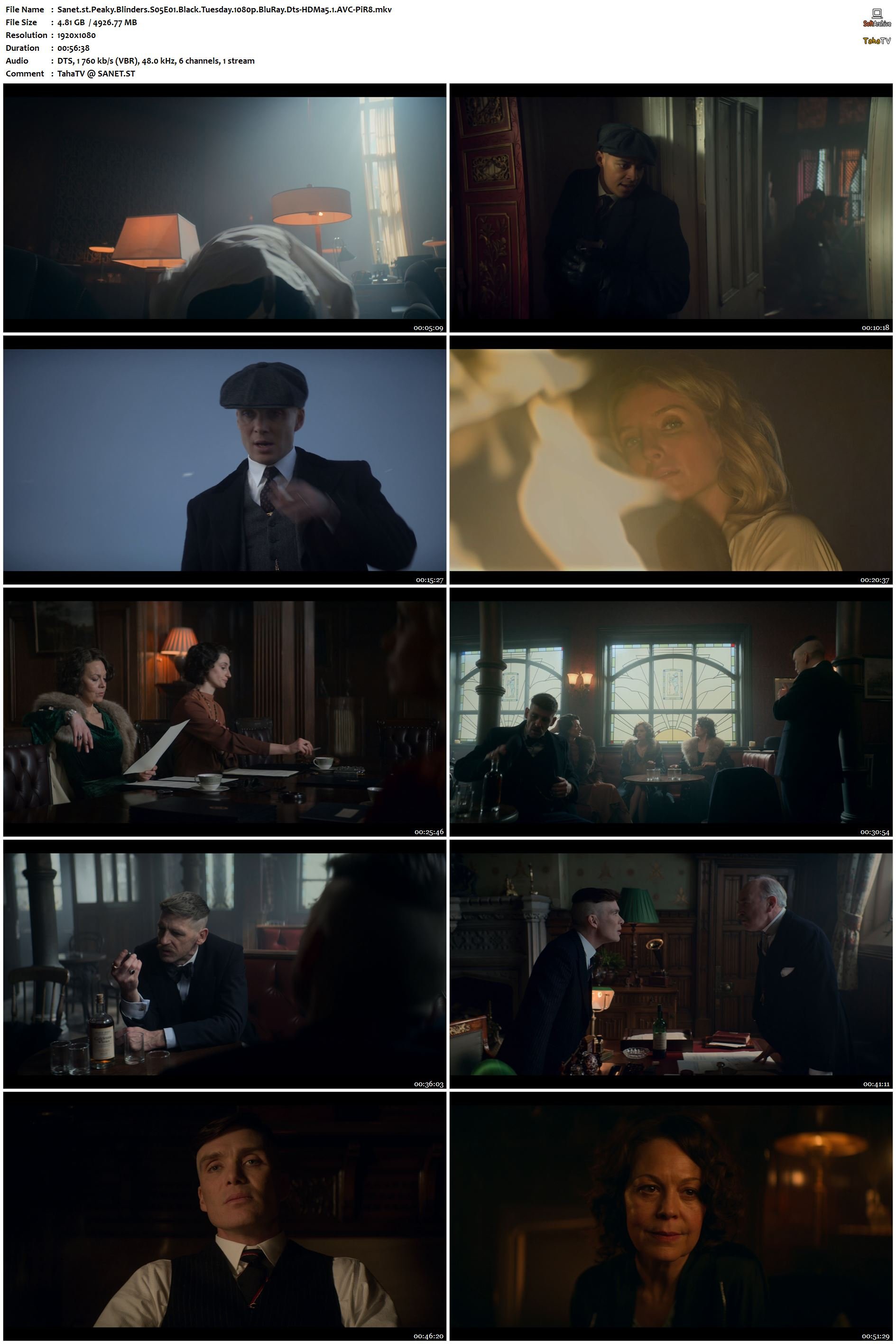 Peaky Blinders S05 1080p BluRay Dts-HDMa5.1 AVC-PiR8 | SoftArchive