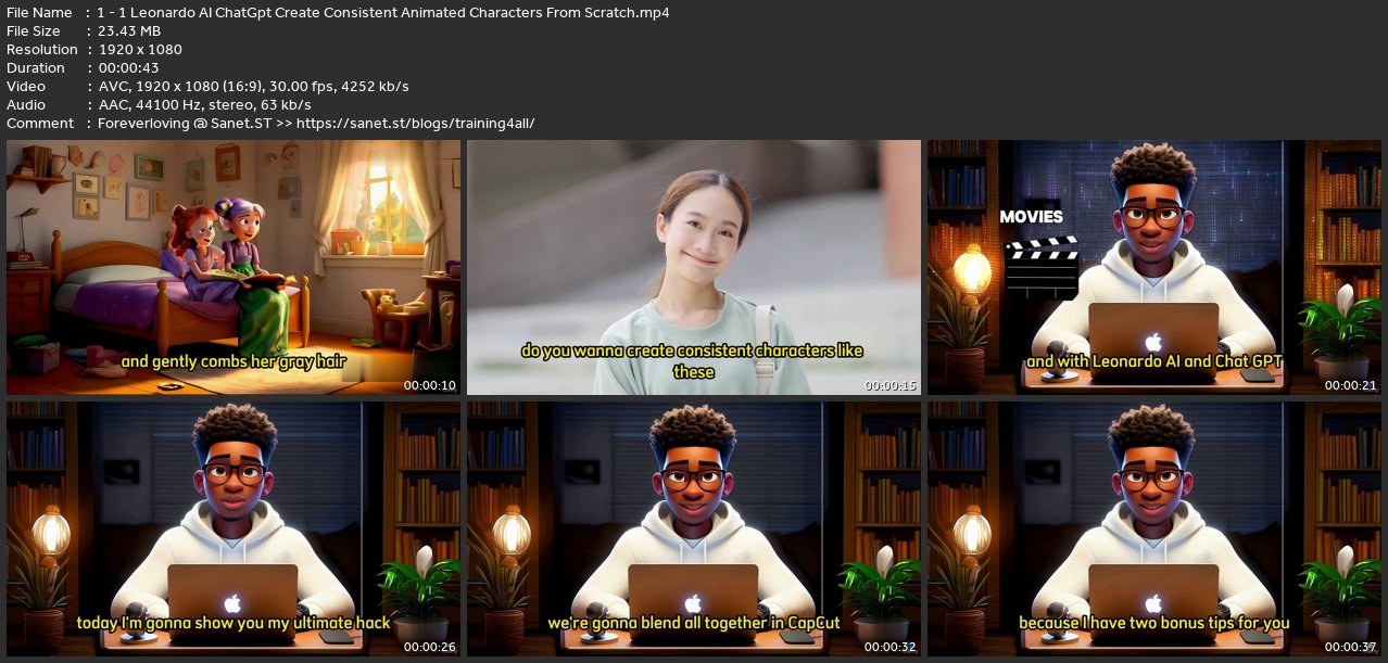 Create Consistent Characters Leonardo AI & ChatGPT Haiper AI | SoftArchive
