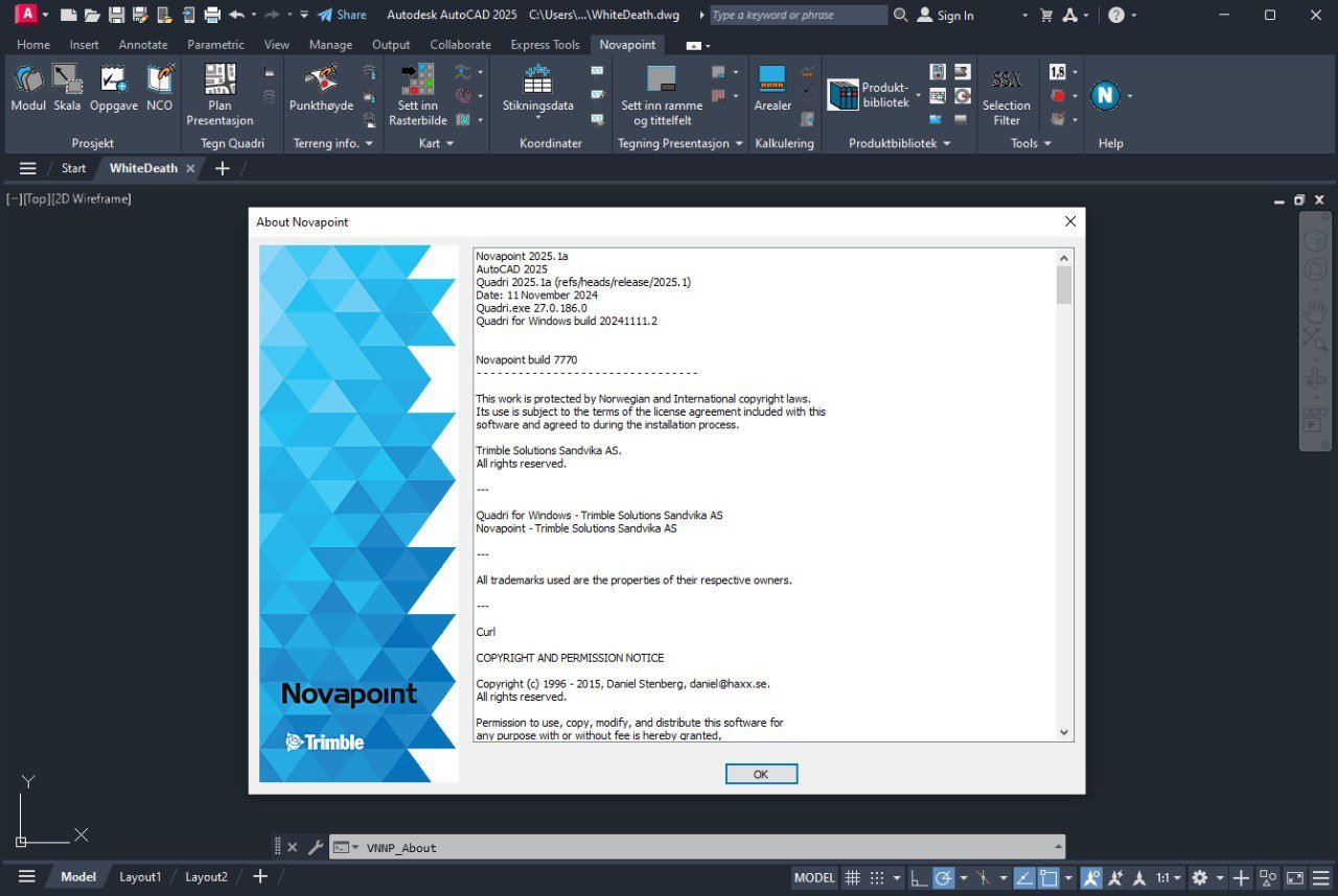 Trimble novapoint 2025.1a For Autocad/Civil 2021-2025 (x64) | SoftArchive