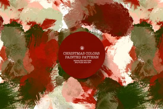 EE - Christmas Abstract Painted Pattern XZJASZC | SoftArchive