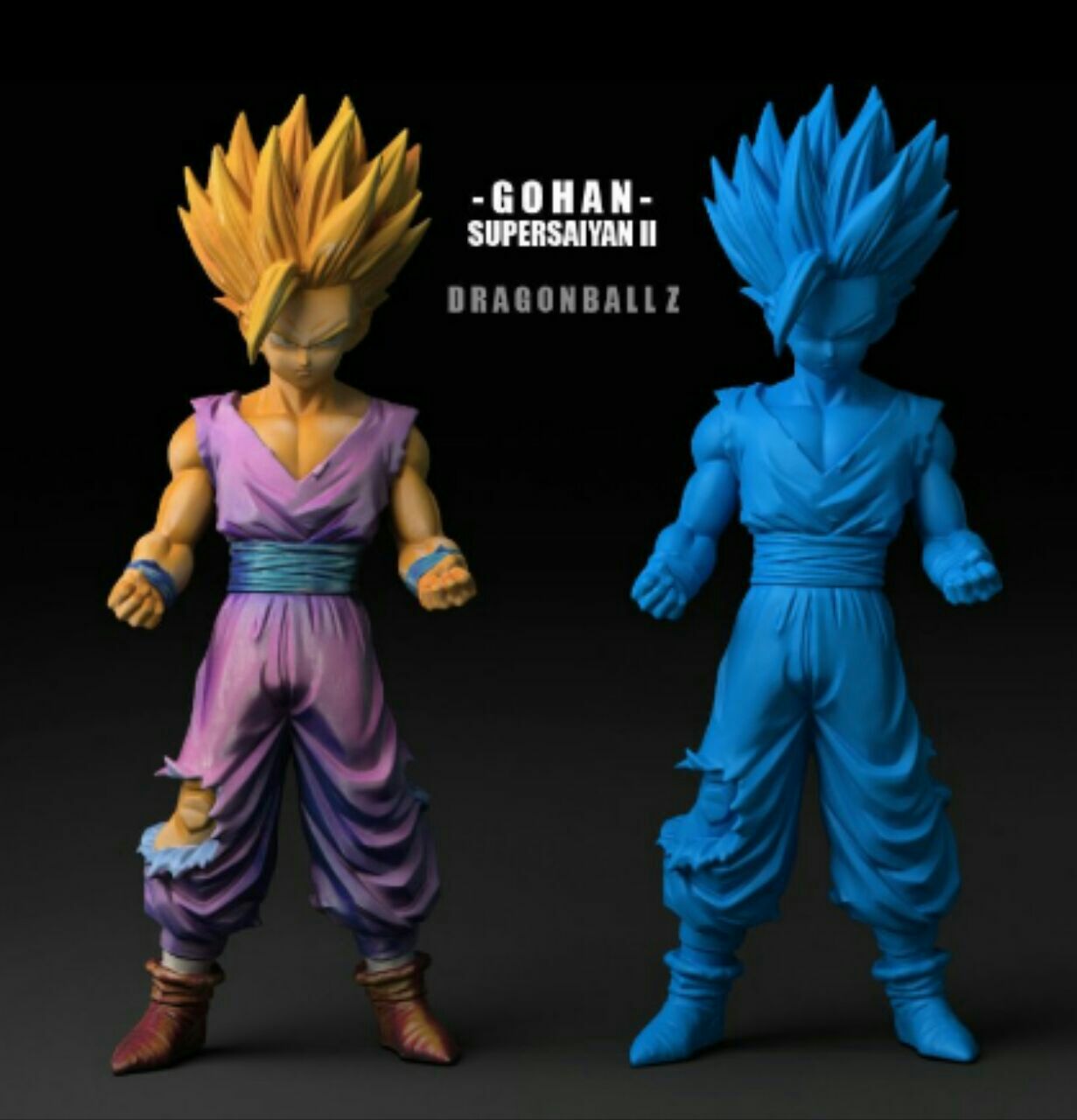 Gohan Supersaiyan II – Dragonball Z – 3D Model | SoftArchive