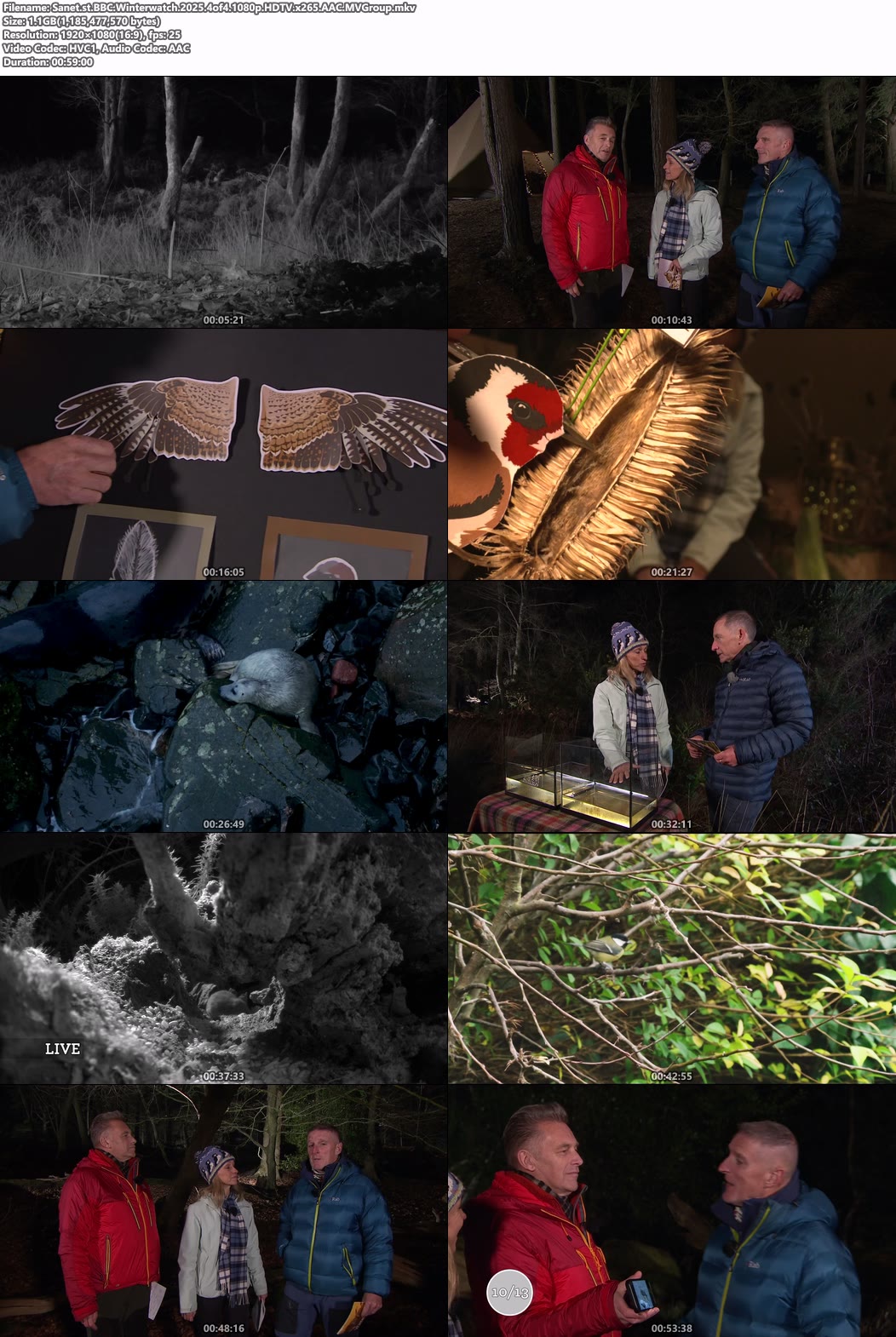 BBC - Winterwatch 2025 (2025) 1080p HDTV x265 AAC MVGroup - SoftArchive