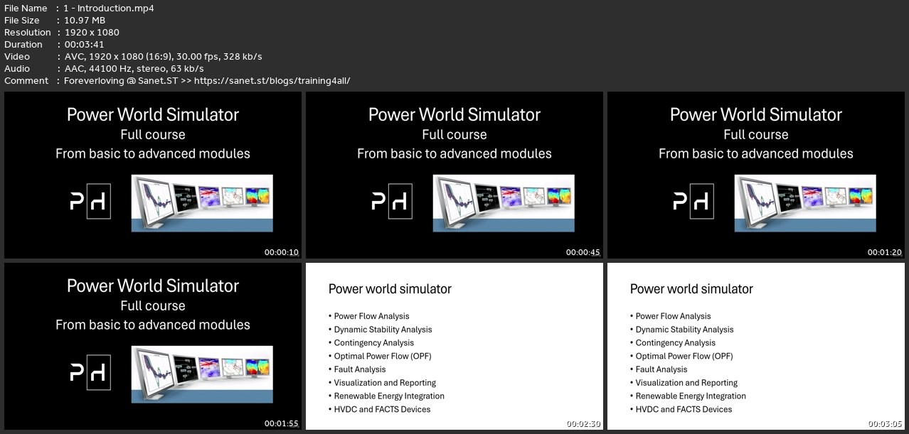 Power World Simulator For Power Systems | SoftArchive