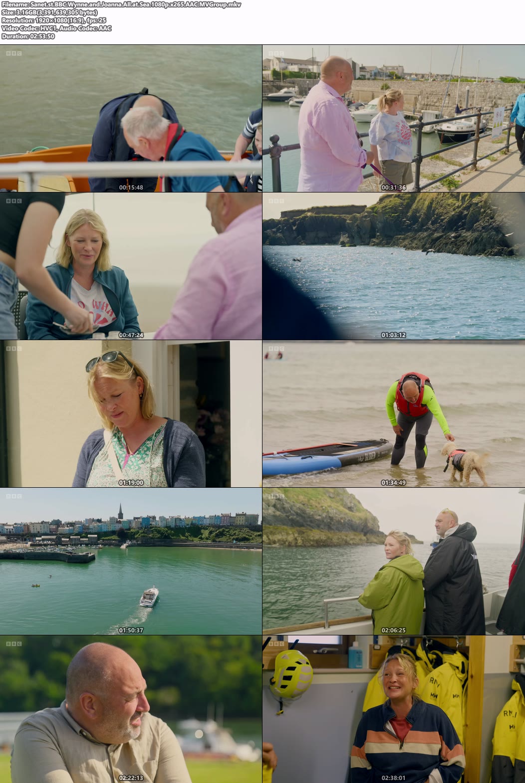 BBC - Wynne and Joanna: All at Sea (2025) 1080p x265 AAC MVGroup ...