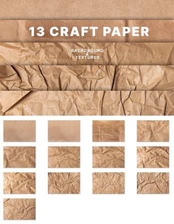 EE - 13 Craft Paper Background Texture Overlay DAARXPT | SoftArchive