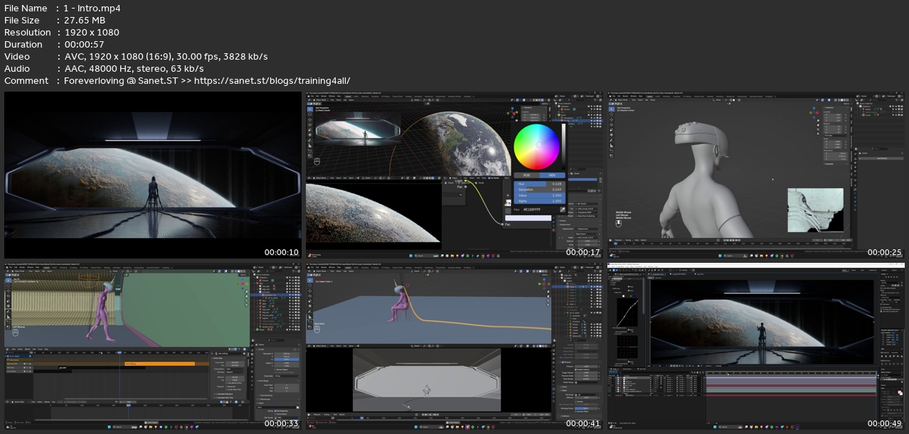 Blender 3D: Create A Realistic Sci-Fi Movie Scene | SoftArchive