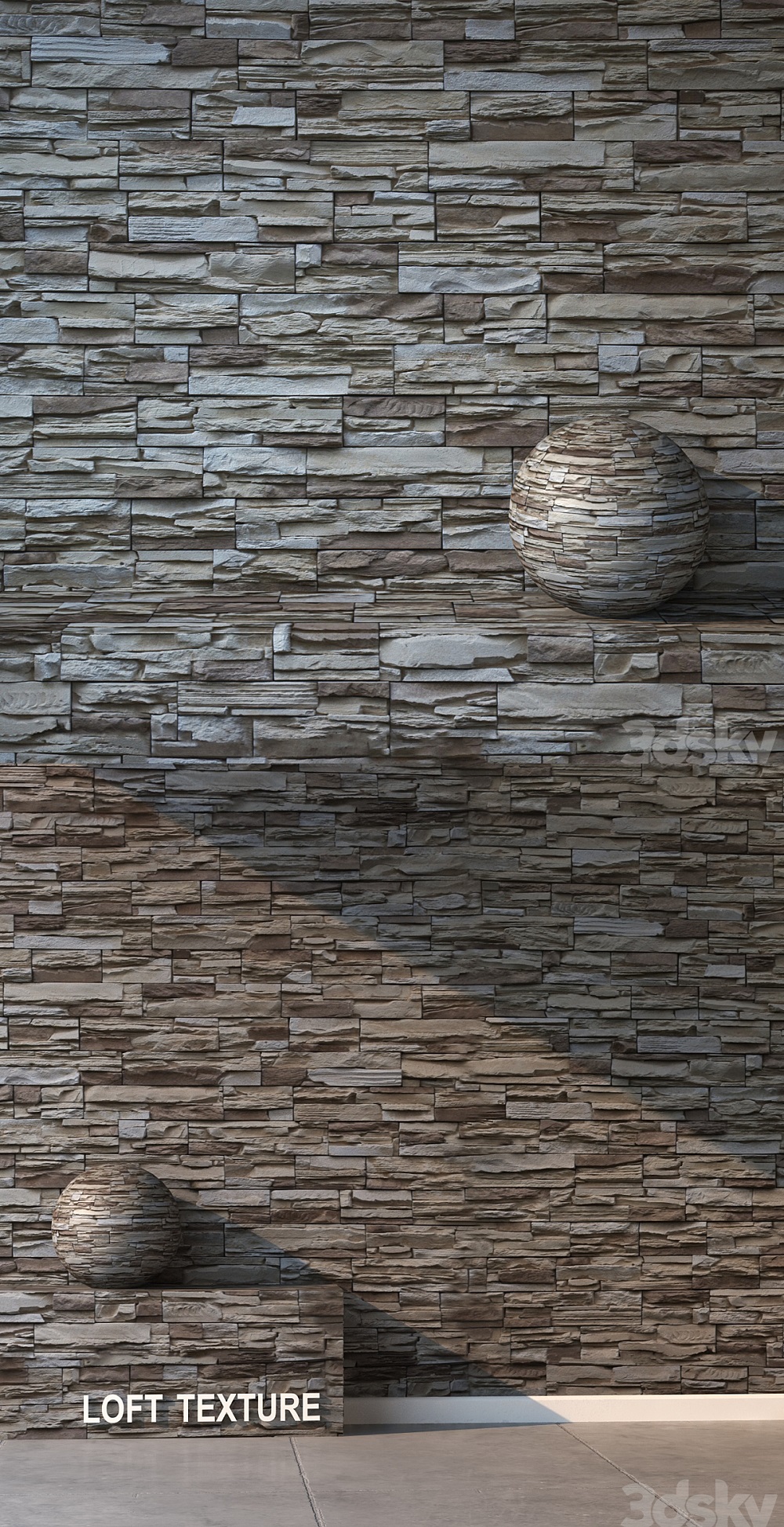 3dsky - Natural stone 156 2138667 - 3D Model | SoftArchive