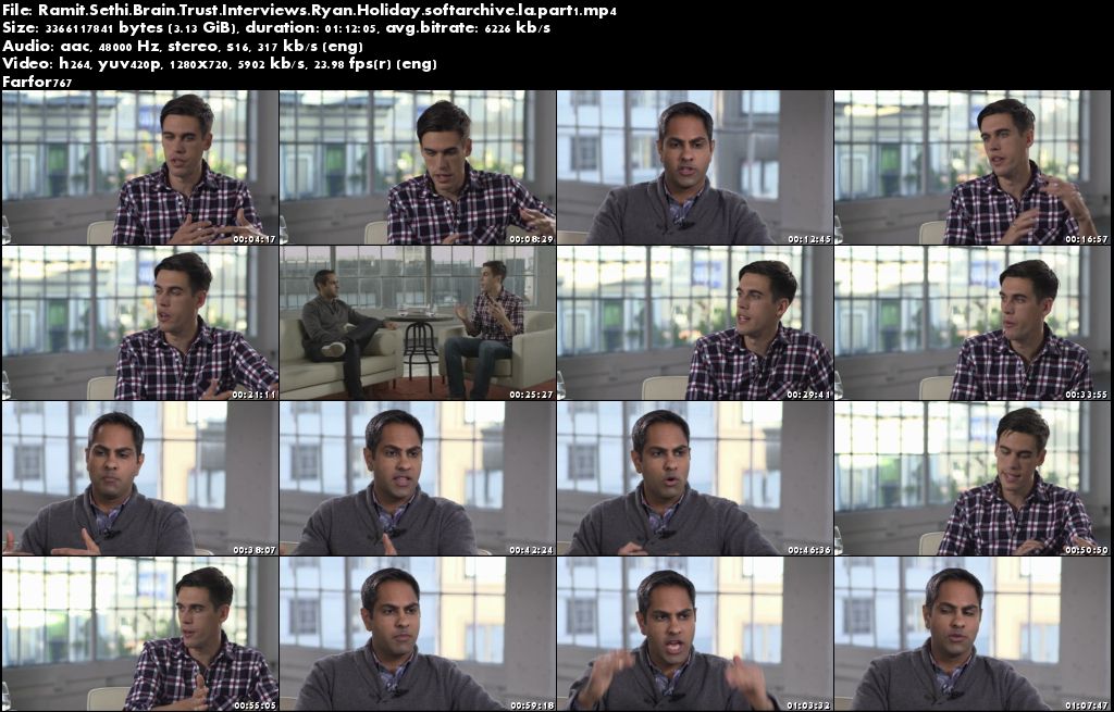 Ramit Sethi - Brain Trust Interviews Ryan Holiday | SoftArchive