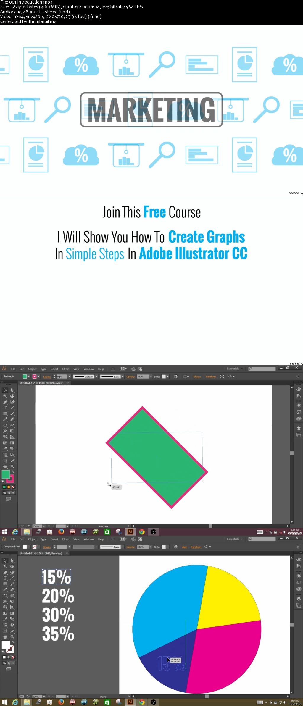 Create Graphs & Charts Easily In Adobe Illustrator | SoftArchive