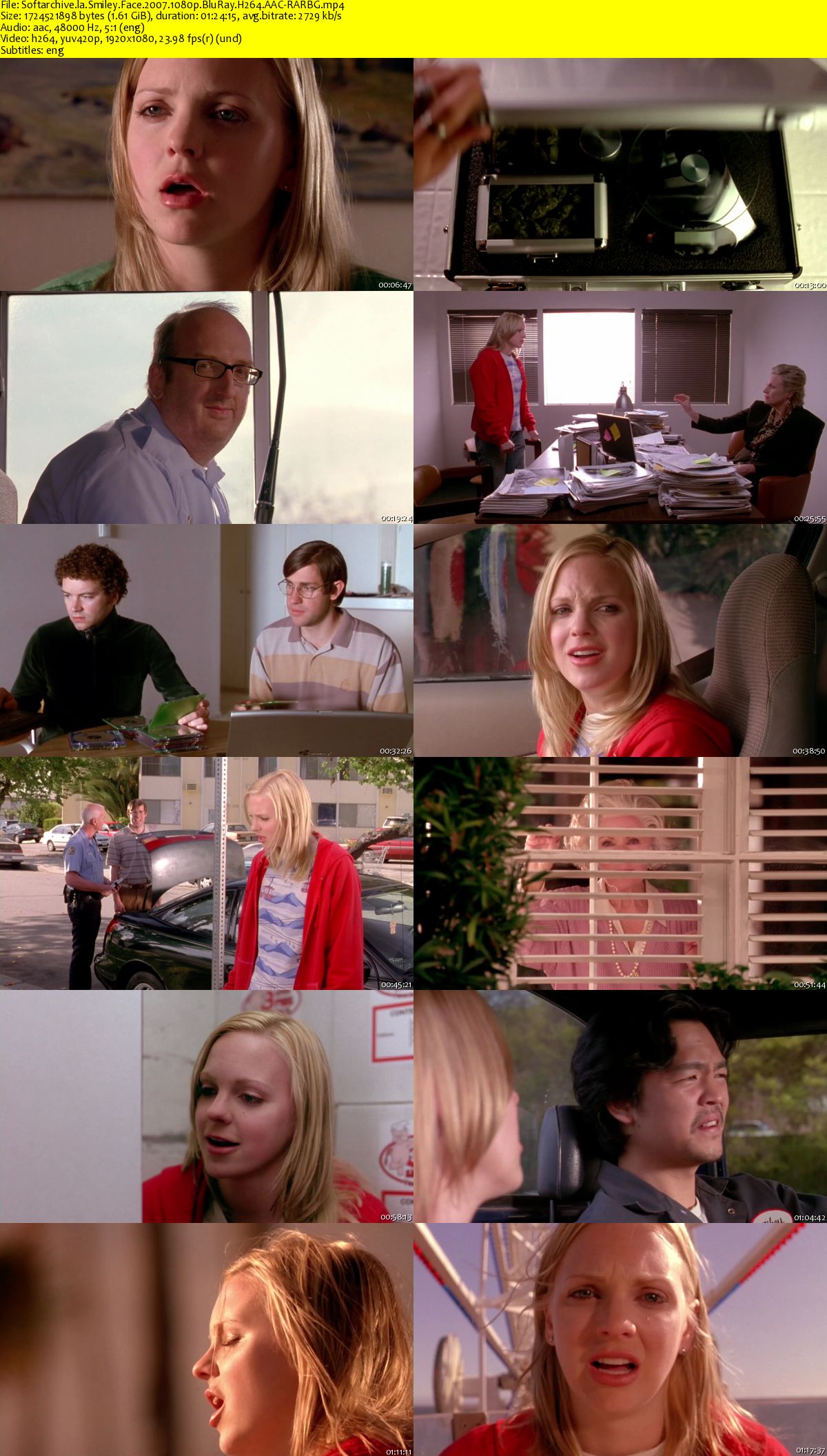 Smiley Face 2007 1080p BluRay H264 AAC-RARBG | SoftArchive