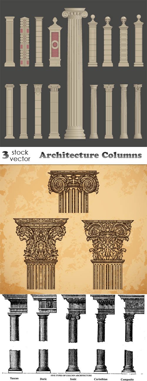 Vectors - Architecture Columns | SoftArchive