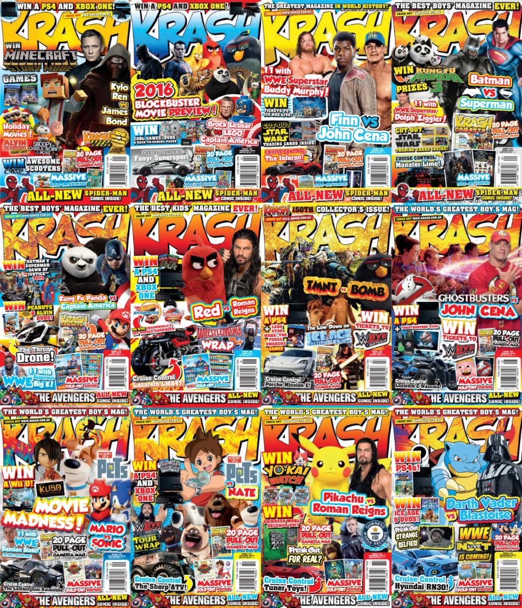 Krash – 2016 Full Year Issues Collection | SoftArchive