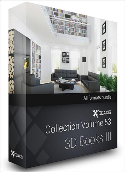 CGAxis Models Volume 53 3D Books III | SoftArchive