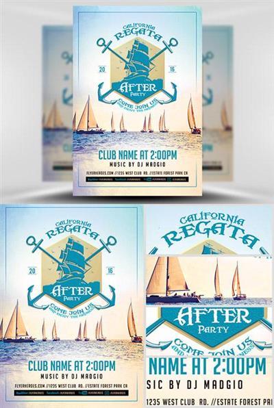 Flyer Template - Regata After Party | SoftArchive