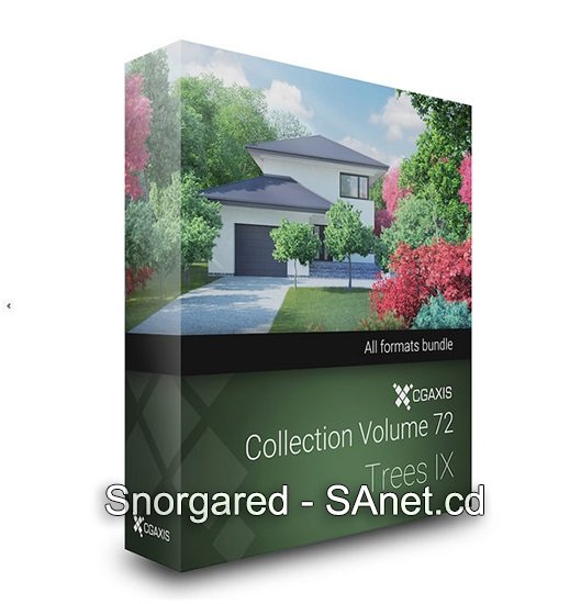 CGAxis Models Volume 72 – Trees IX (Vray Only) | SoftArchive