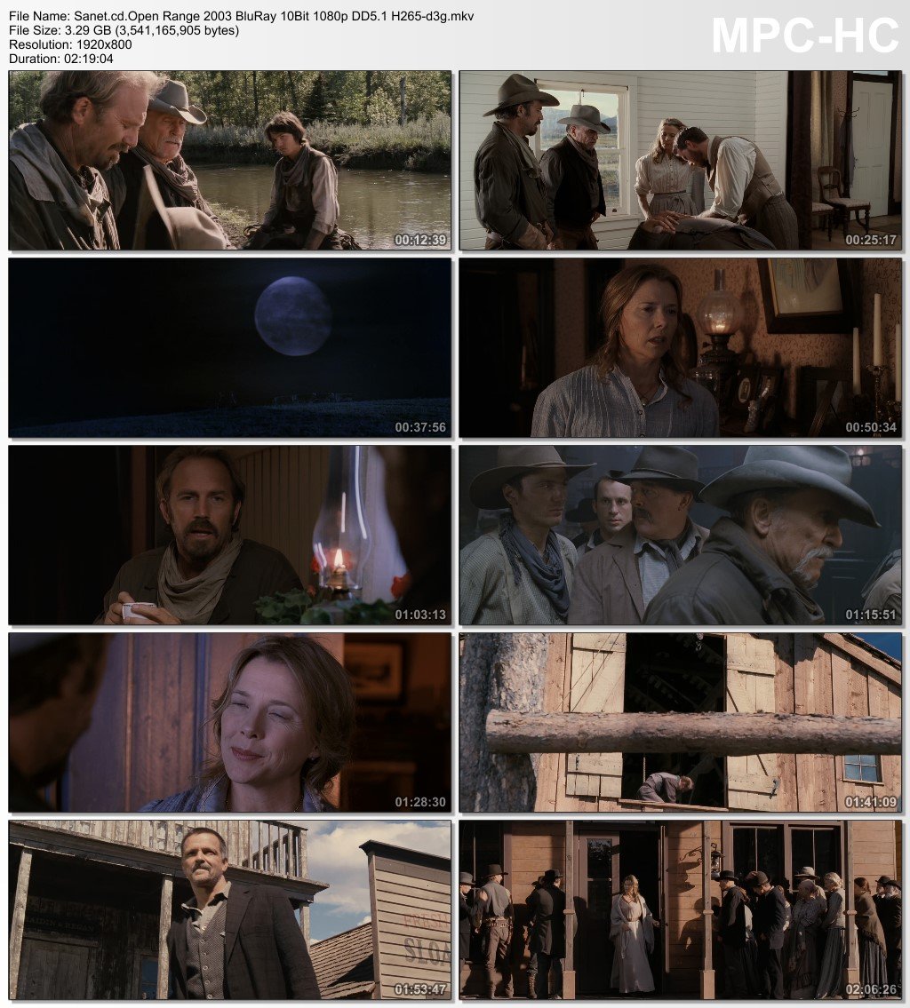 Open Range 2003 BluRay 10Bit 1080p DD5.1 H265-d3g | SoftArchive