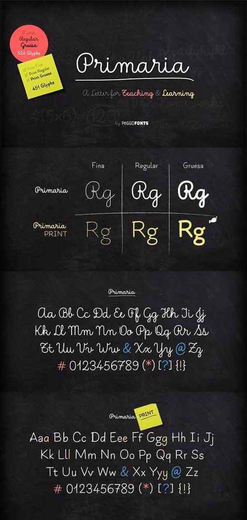 Primaria Font | SoftArchive