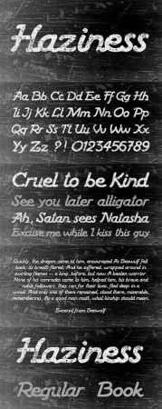 Haziness Font Family | SoftArchive