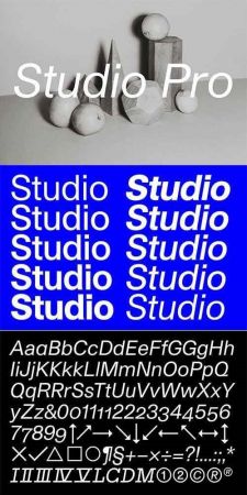 Studio Pro Font Family | SoftArchive