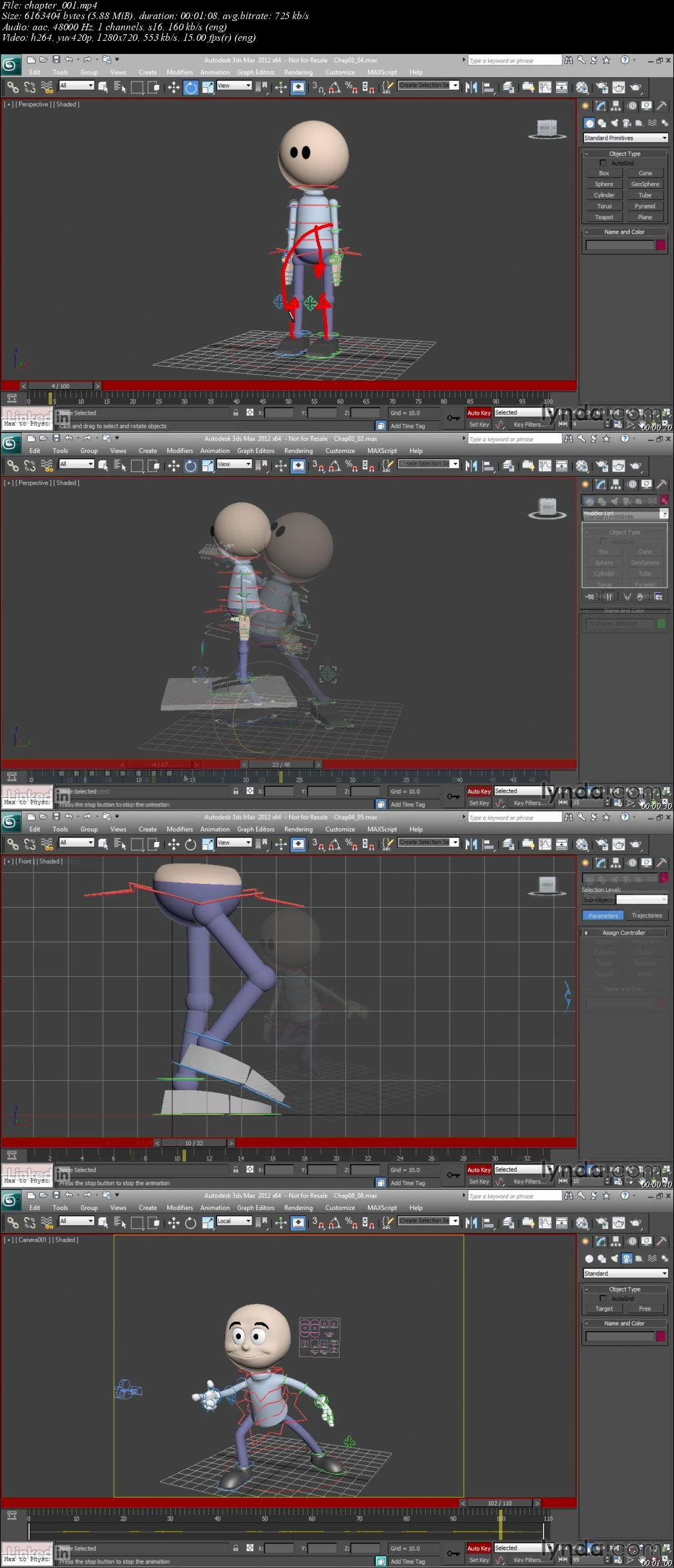 Lynda - 3ds Max: Character Animation | SoftArchive